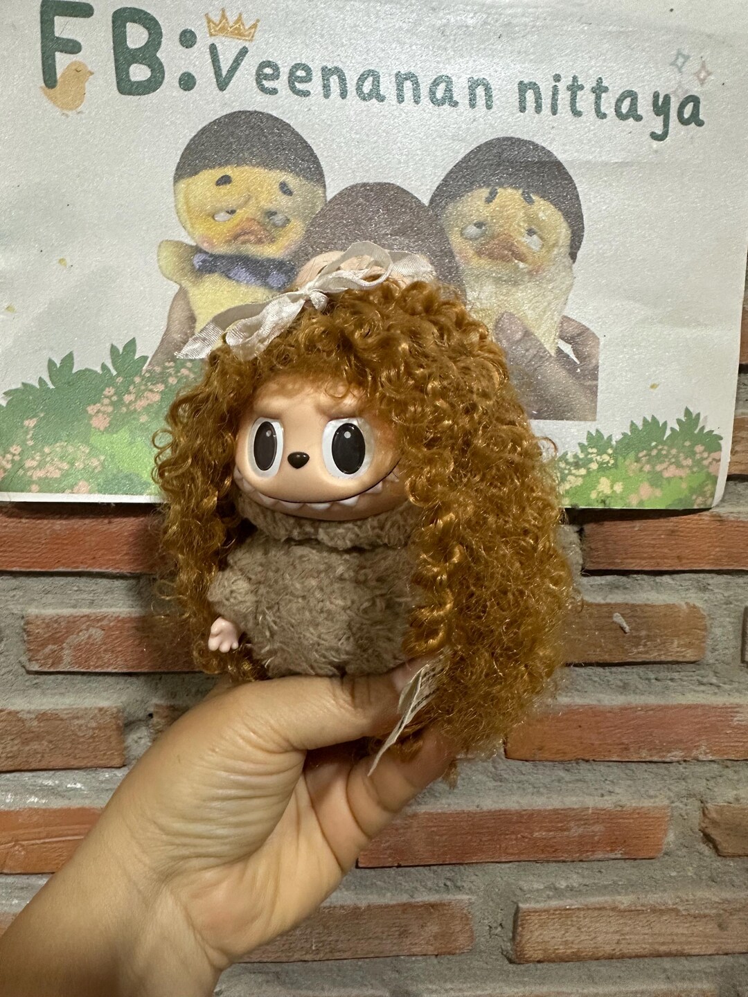 Wig for Labubu - Etsy