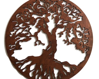 29cm Wooden Tree of Life. Wall Decoration to Hang. several Models ...