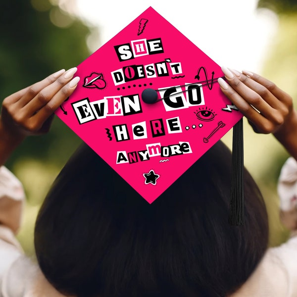 Funny Graduation Cap Topper - Etsy