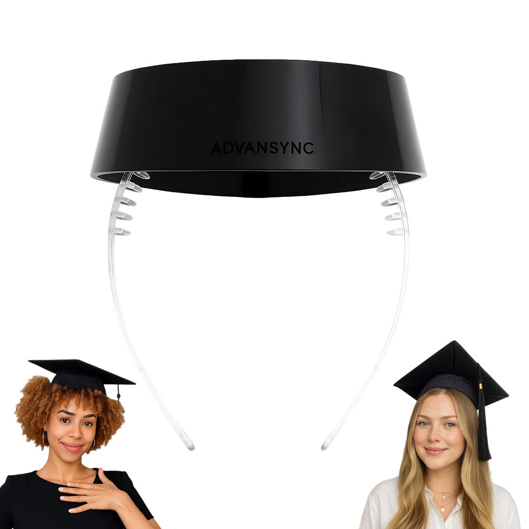 The DELUXE Gradcapband Graduation Cap Headband – Secure Your Graduation ...