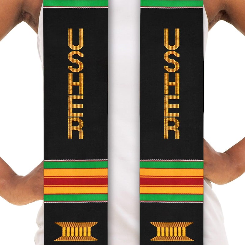 Handwoven Kente Sash - Etsy