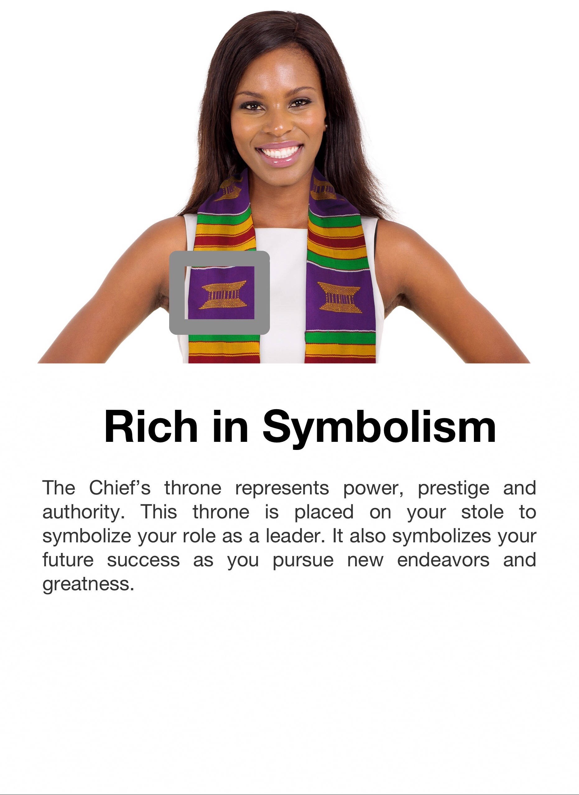 Purple Authentic Kente Cloth Graduation Stole Sash Kinte Stoll - Etsy