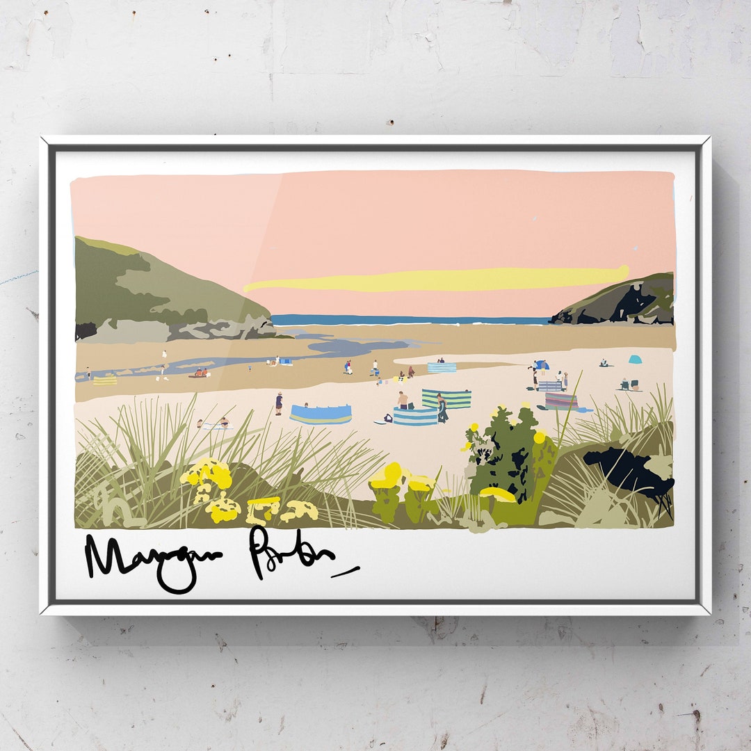 Mawgan Porth Beach, Mawgan Beach, Newquay Beach, Newquay, Cornwall ...