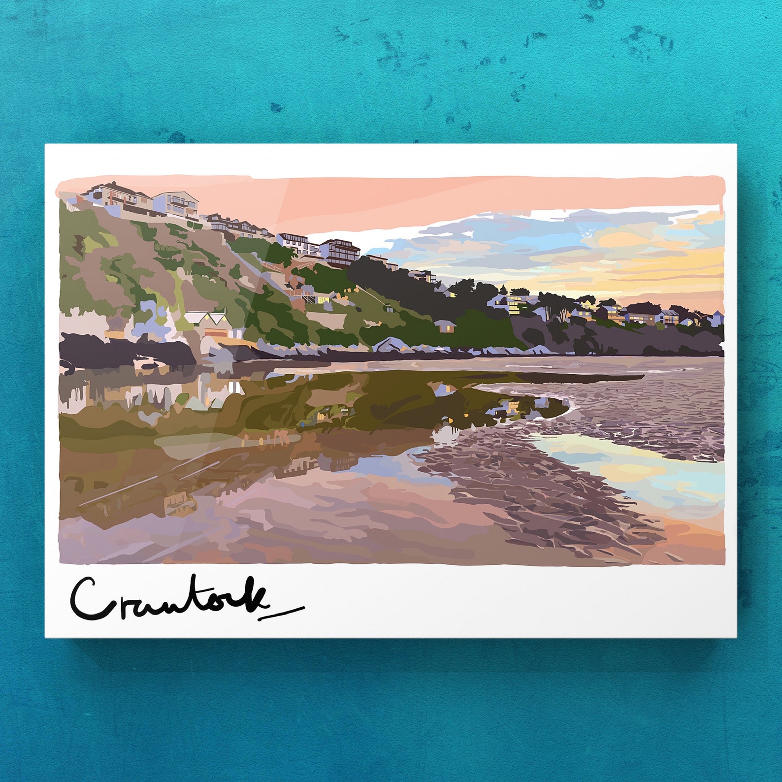 Crantock, Crantock Beach, the Gannel, Newquay, Cornwall, Kernow, Sea ...