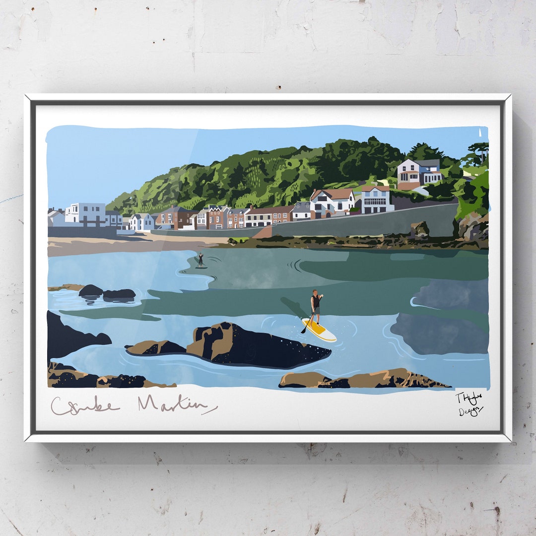 Combe Martin Beach, Combe Martin, North Devon, Paddle Boarding, Sea ...