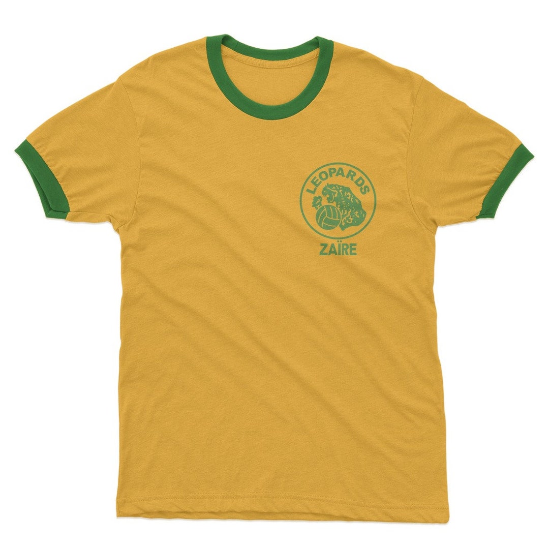 Retro Zaire 1974 World Cup Soccer Style Shirt.world Cup in Germany ...