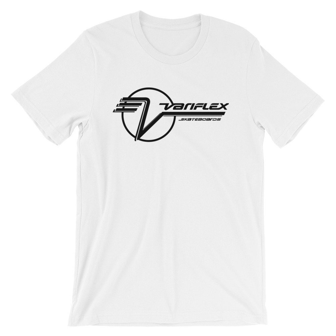 Retro Variflex Skateboards Tshirt Short-sleeve Unisex Sakteboarding T ...