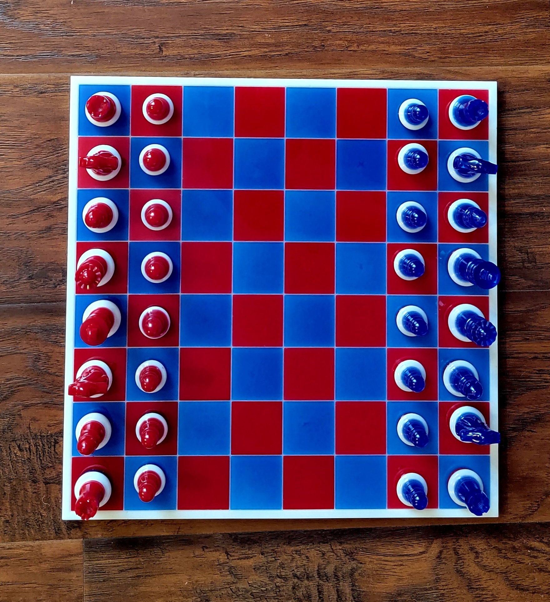 Designer Chess Board Set | Custom Made | Home Decor - Etsy