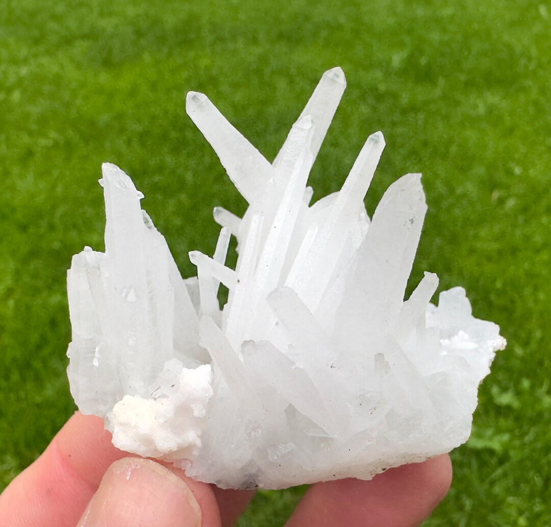 Aesthetic Milky Quartz and Calcite, Needle Quartz From Krushev Dol Mine ...