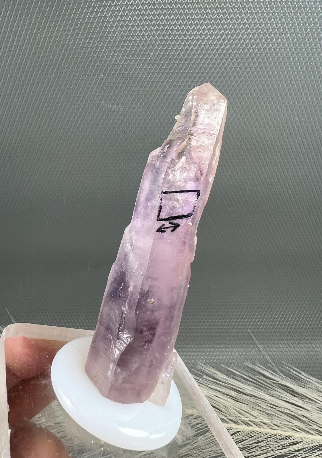 Enhydro Amethyst Phantom , Two Water Bubbles From Madzharovo Mine ...