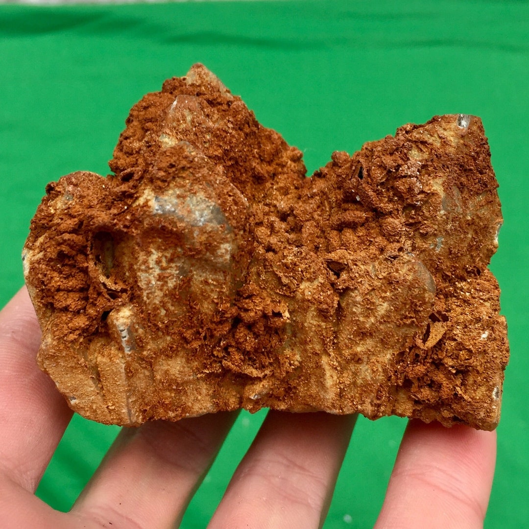 Amazing Quartz Covered With Limonite From Bulgaria , Natural Mineral ...