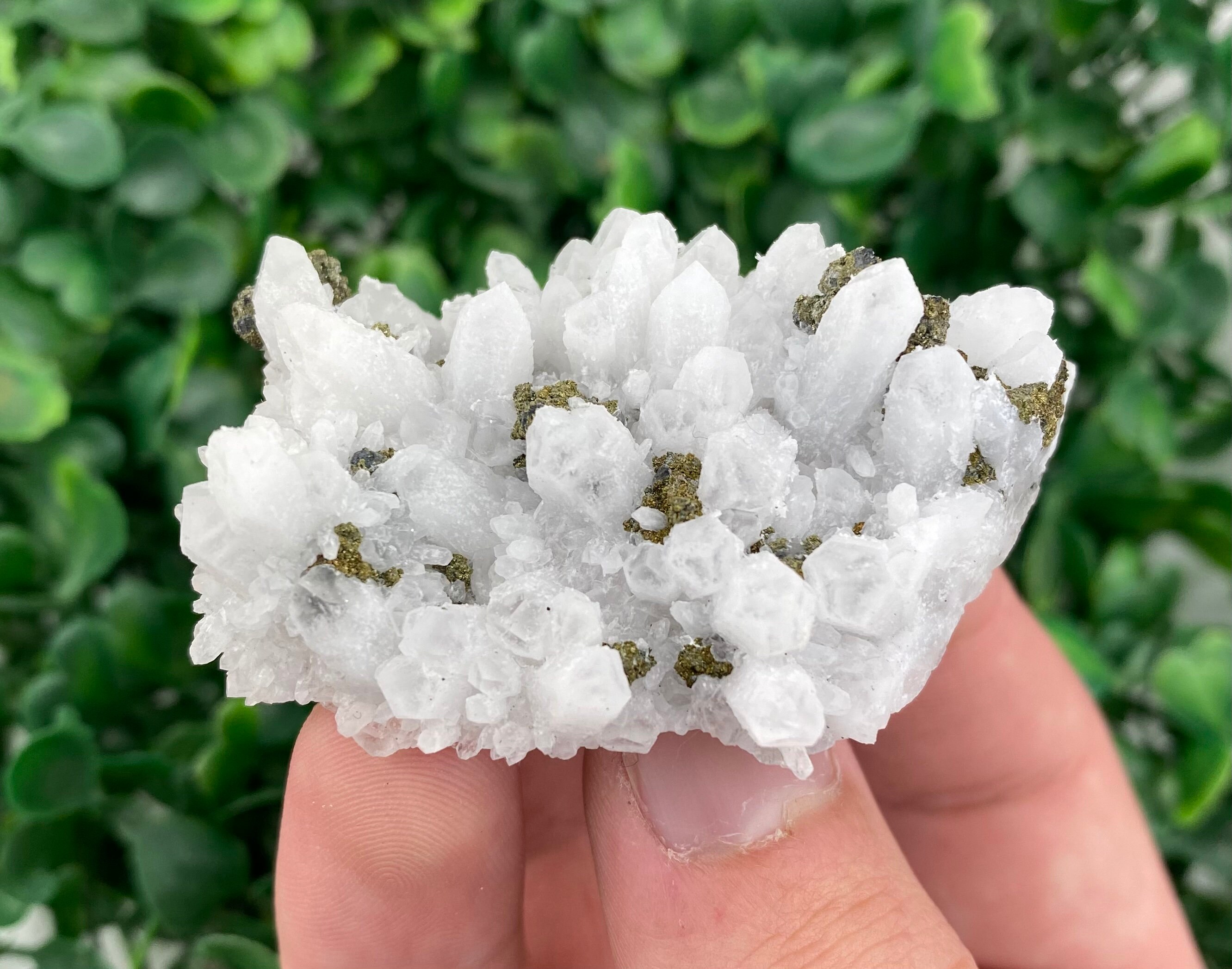 Rare Quartz With Chalcopyrite From Krushev Dol Mine Madan - Etsy