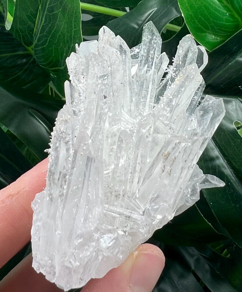 100 %transparent Quartz With Balls Chlorite From Krushev Dol Mine ...