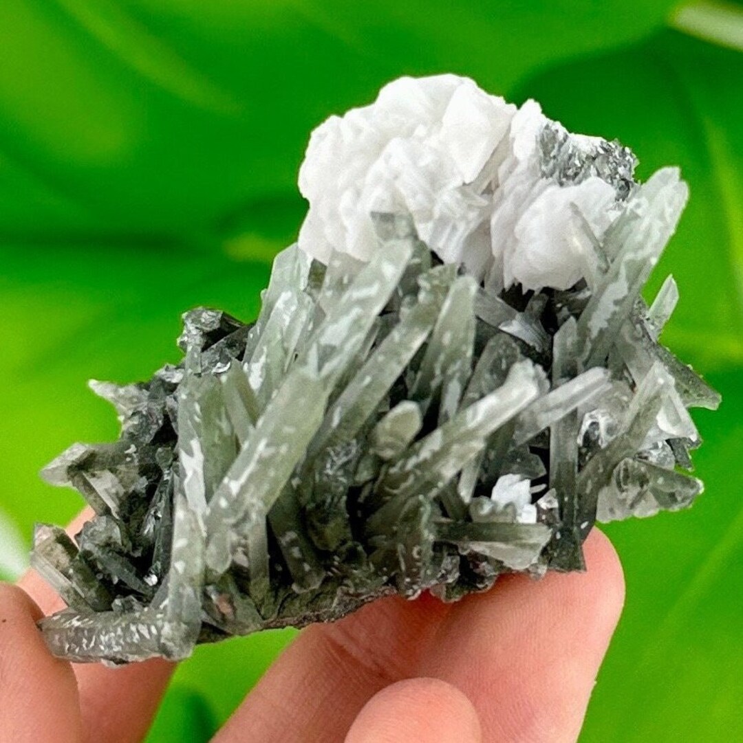 Amazing Green Quartz With Chlorite,calcite From Borieva Mine, Madan ...