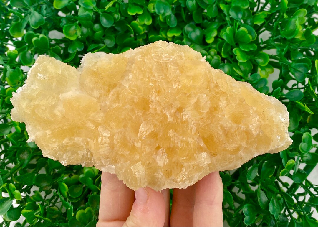 Yellow Raw Calcite From Krushev Dol Mine, Bulgaria , Yellow Crystal ...