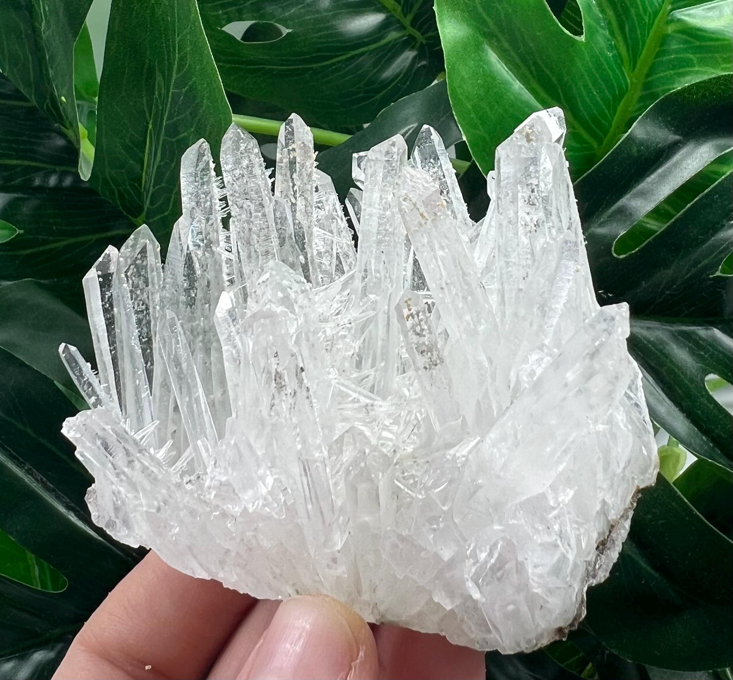 100 %transparent Quartz With Balls Chlorite From Krushev Dol Mine ...
