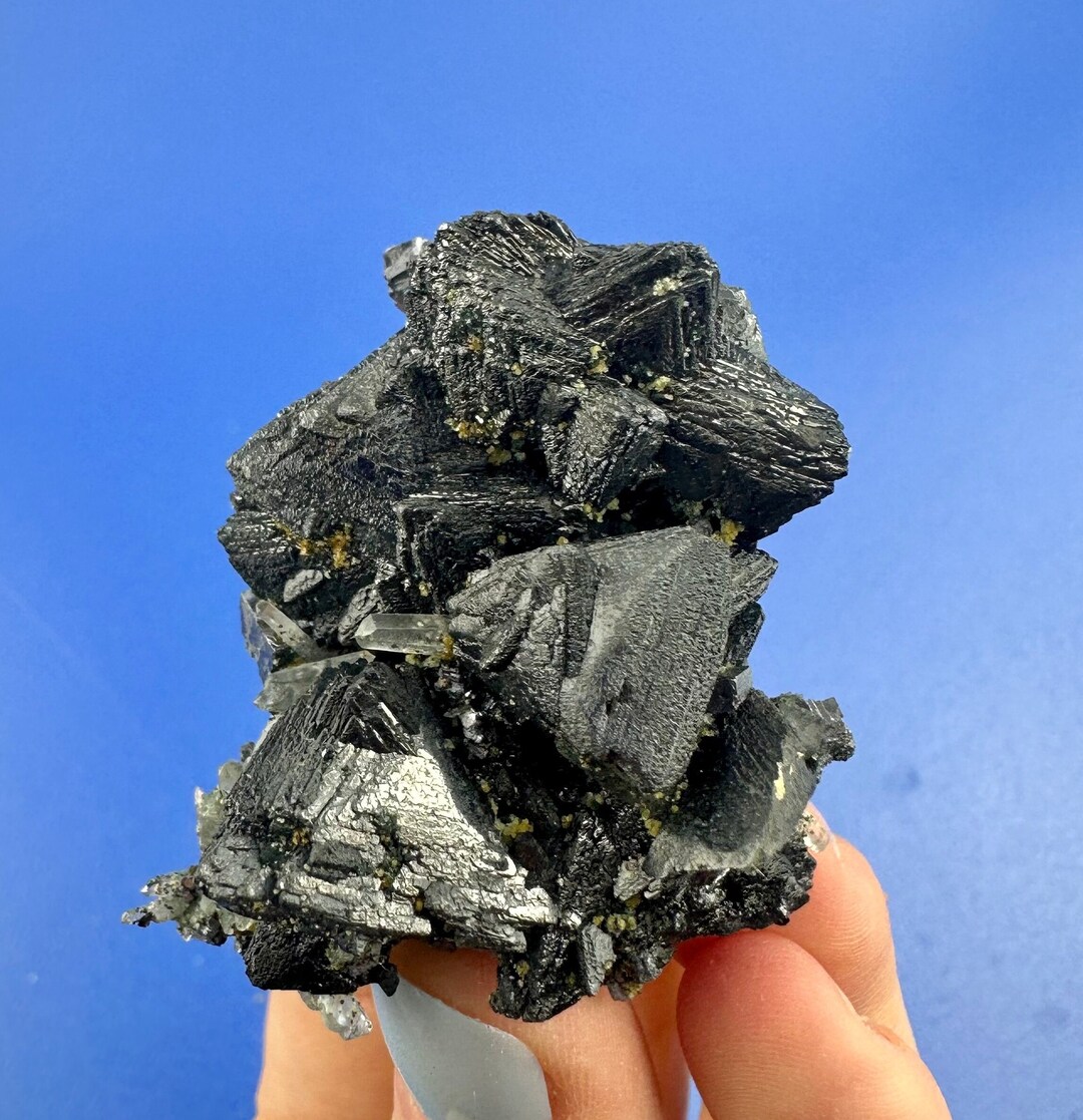 Floating Crystal Sphalerite, Marmatite With Quartz From Krushev Dol ...