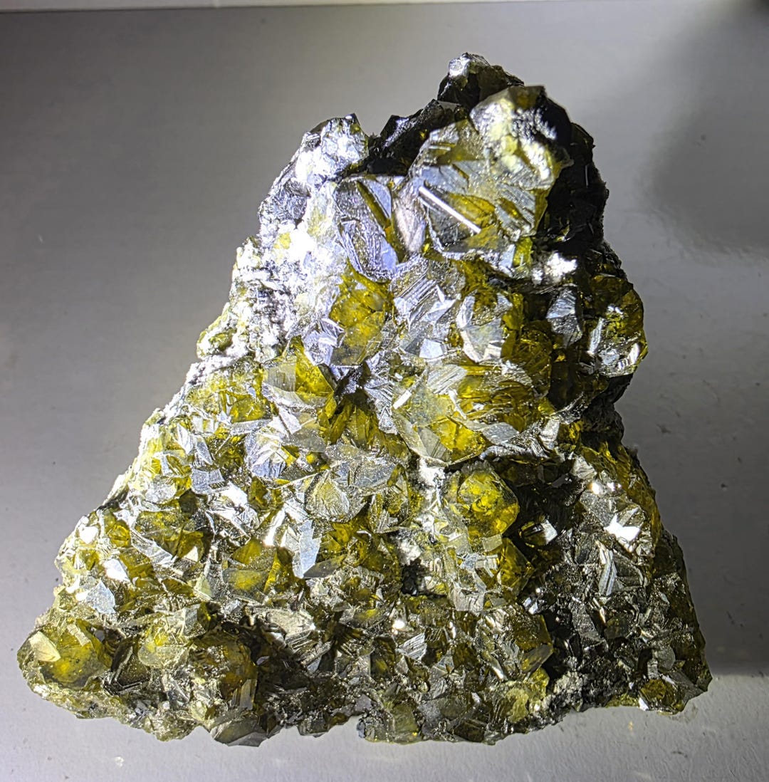 Rare Gem Sphalerite Var Green Cleiophane and Galena From 9th September ...