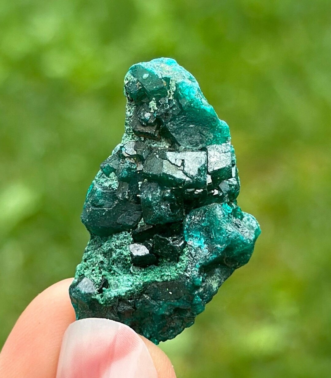 Stunning Dioptase , Green Dioptase , Stone , Green Crystal , Green ...
