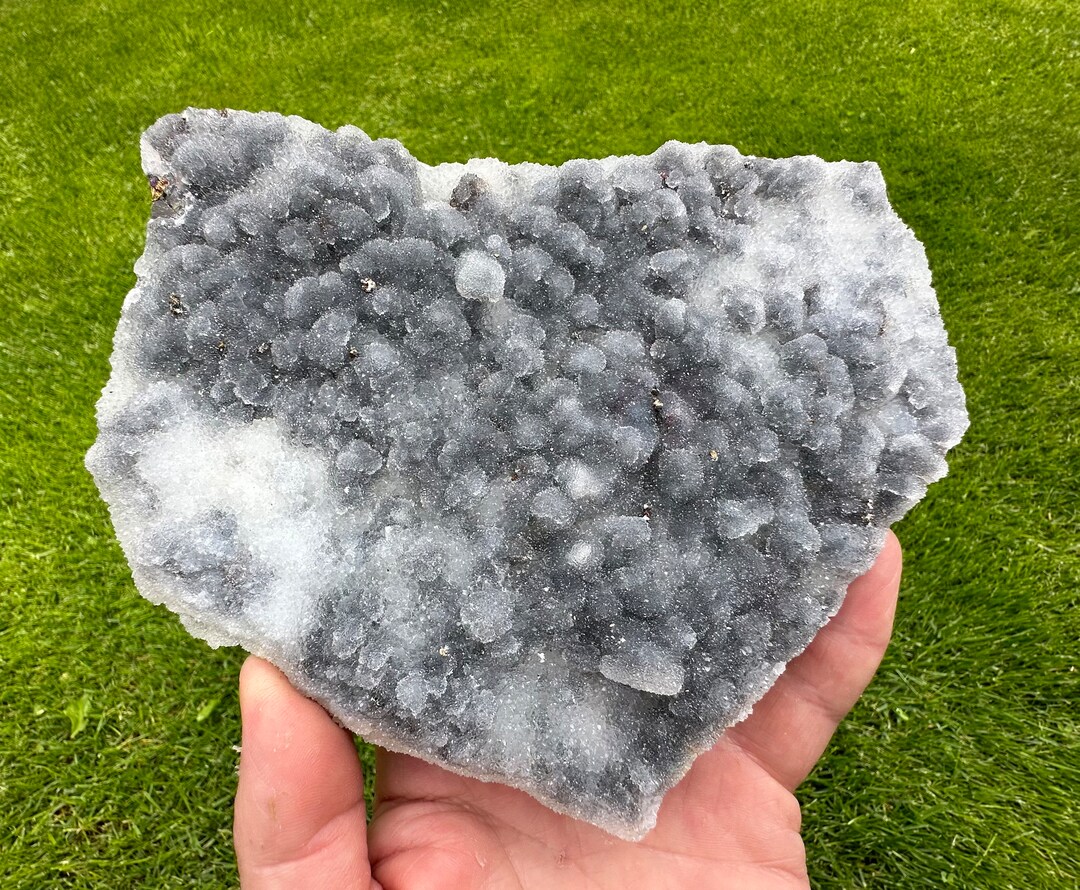 Chalcedony, Sphalerite Covered With Blue Chalcedony and Chalcopyrite ...