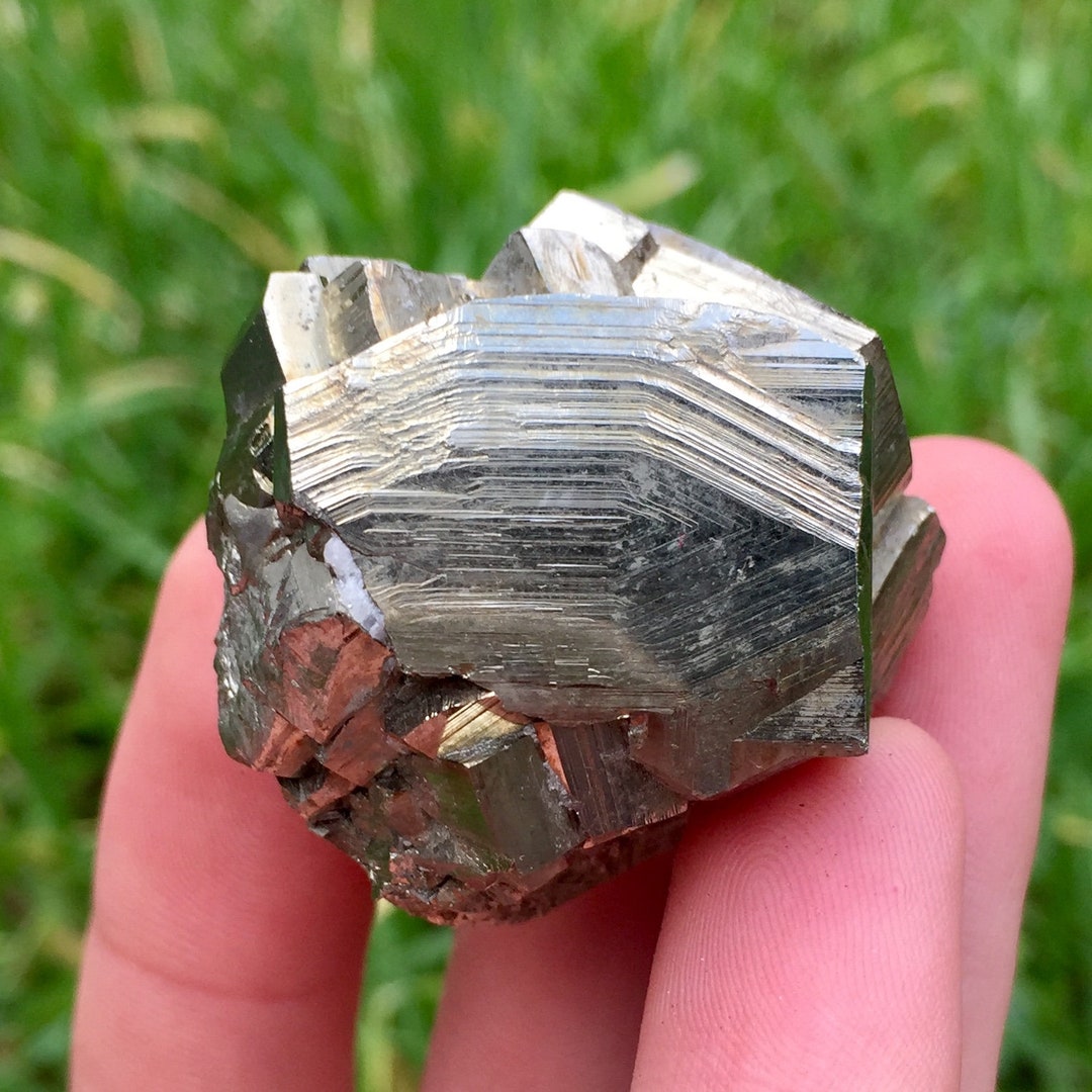 Shiny Pyrite From Madan , Bulgaria , Gold Pyrite , Gold Mineral ...