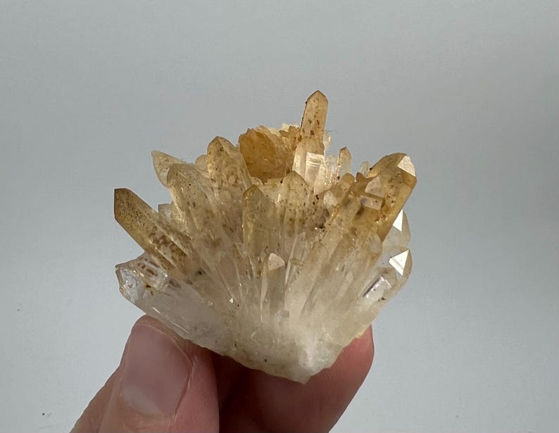 Amazing Quartz Cover. With Limonite From 9th September Mine, Madan ...