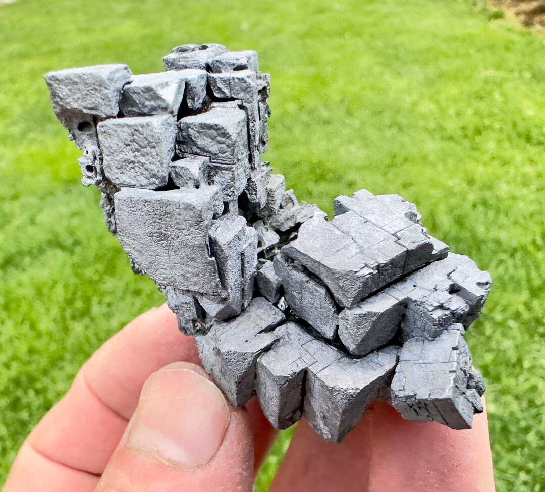 Rare Morphology Skeletal Galena From 9th September Mine, Madan ...