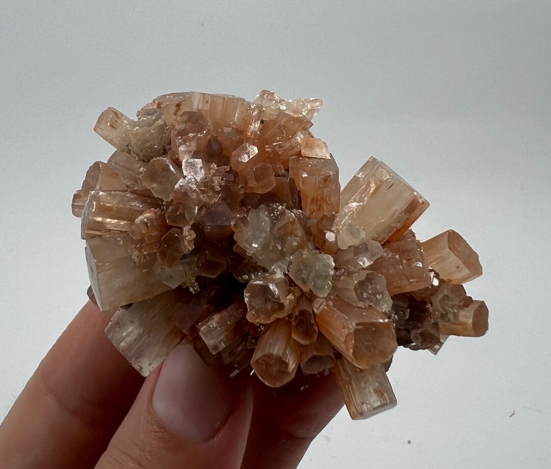 Amazing Aragonite Cluster From Morocco , Brown Crystal ,morocco Mineral ...