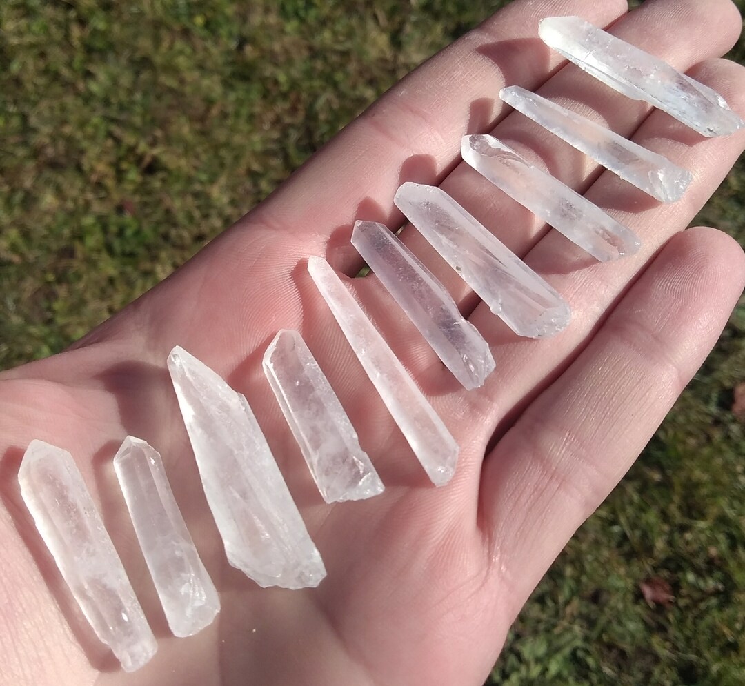 10 P. - Quartz Spikes ( You Will Receive Similar ) , Mineral , Crystal ...