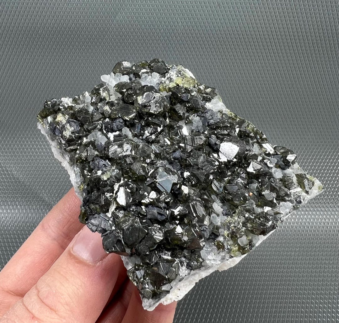 Amazing Gem Sphalerite Var Green Cleiophane From Krushev Dol Mine ...