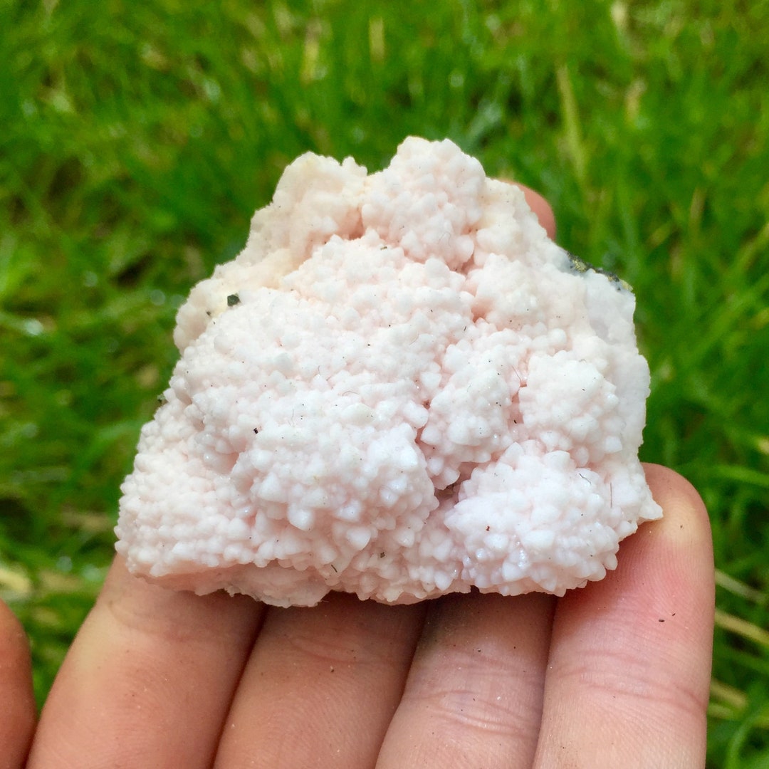 Rodocrosita de calcita de manganeso rosa de Bulgaria, piedra natural ...