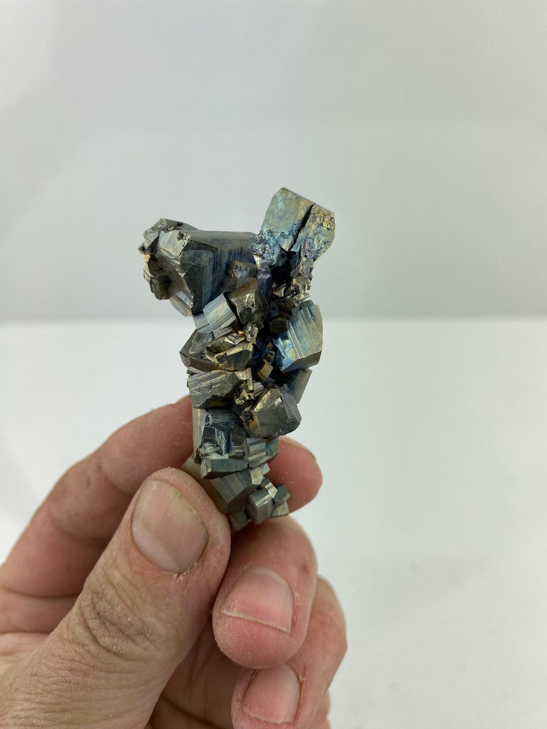 Lustrous Pyrite Mineral Specimen From Madan , Bulgaria , Gold Pyrite ...