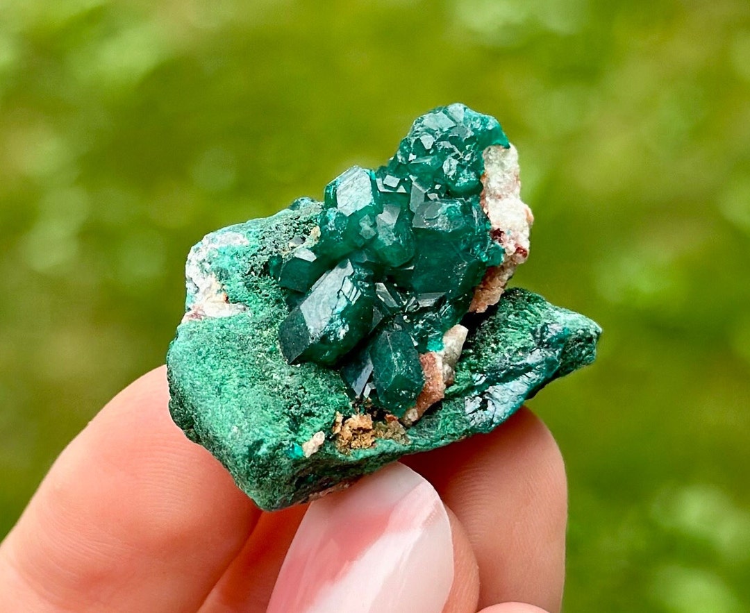 Stunning Dioptase , Green Dioptase , Stone , Green Crystal , Green ...