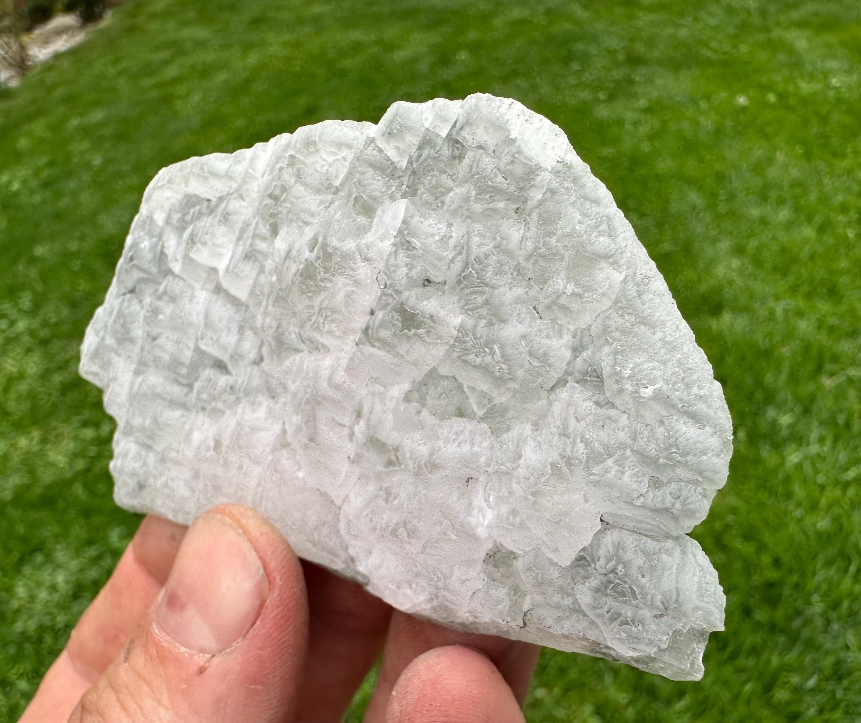 Amazing Fluorescent Mangano Calcite With Chlorite From Krushev Dol Mine ...