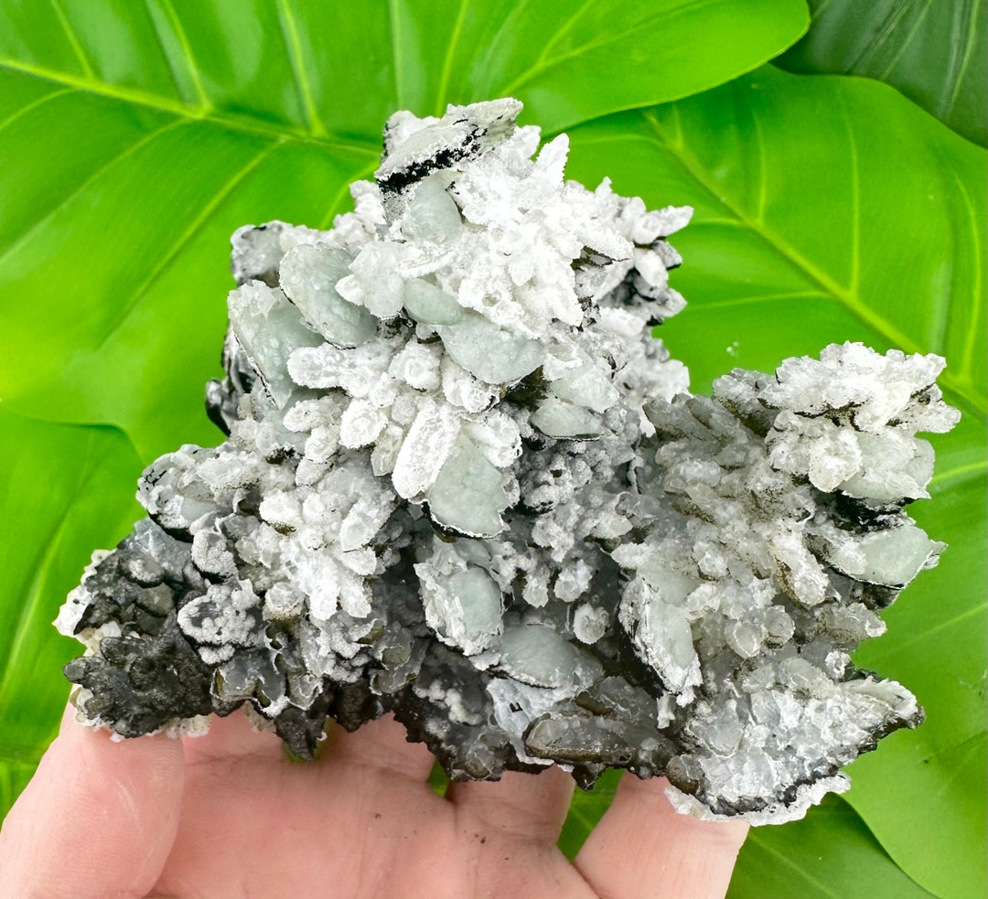 Amazing Two Generations Calcite on Quartz With Chlorite From Drujba ...