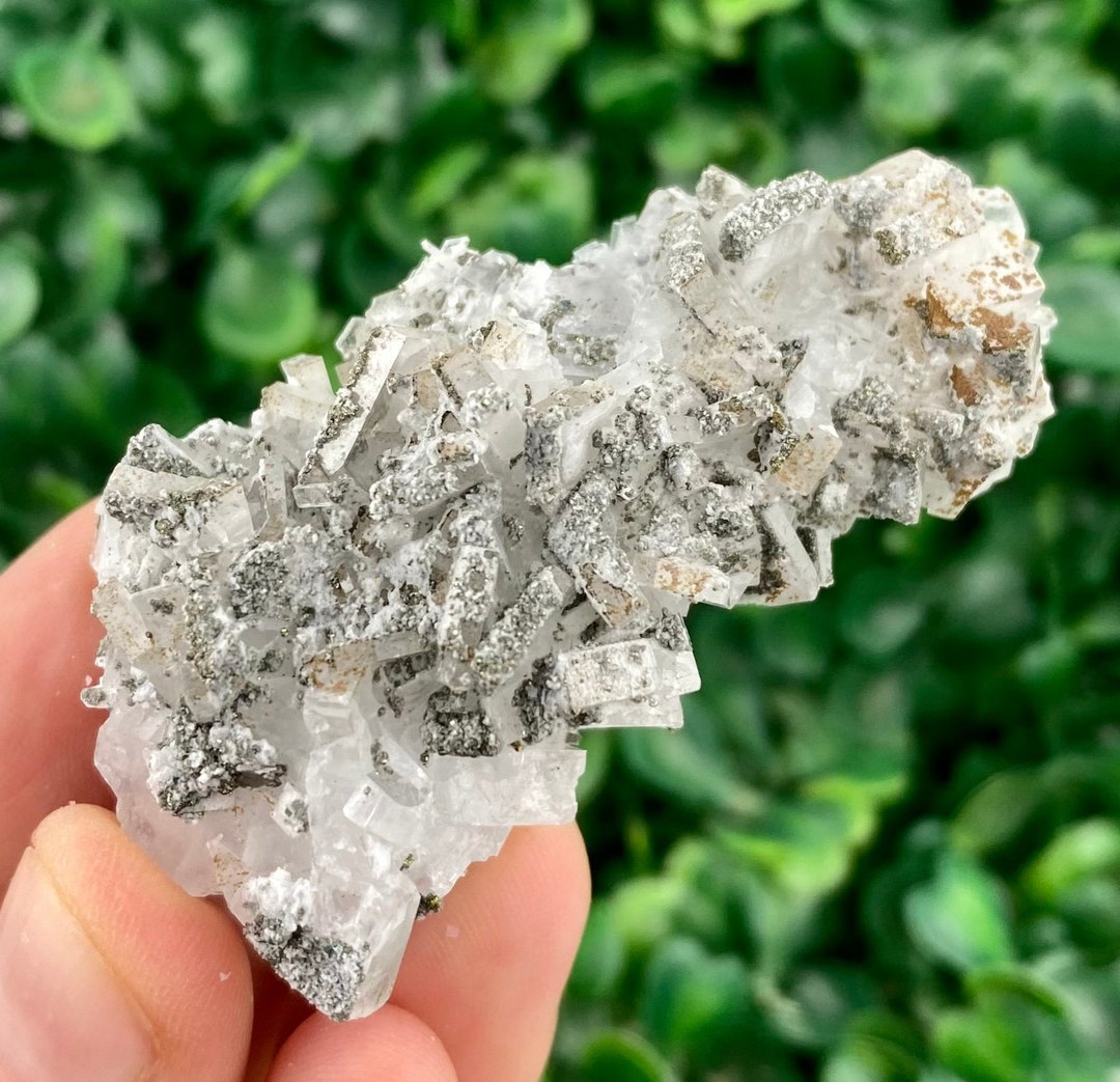 Top Baryte With Iridescent Pyrite From Bulgaria, Androvo Mine Zlatograd ...