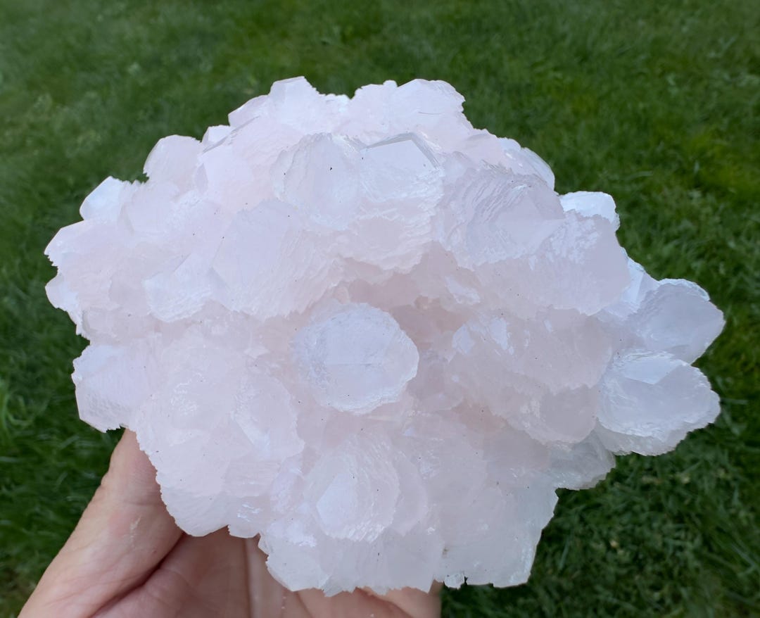 Super Fluorescent Mangano Calcite (benz Calcite) From Krushev Dol Mine ...