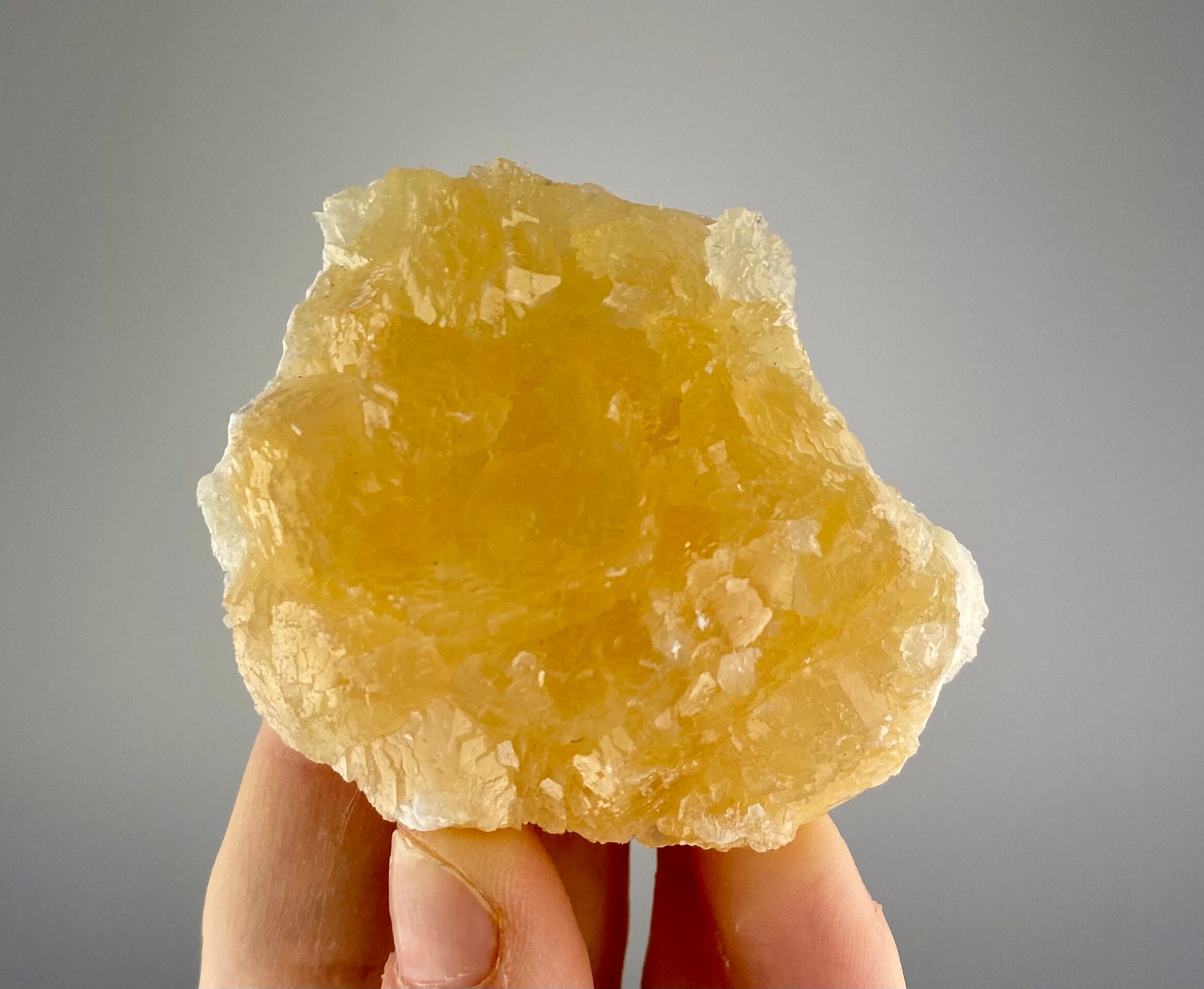 Yellow Raw Calcite From Krushev Dol Mine Bulgaria Yellow - Etsy