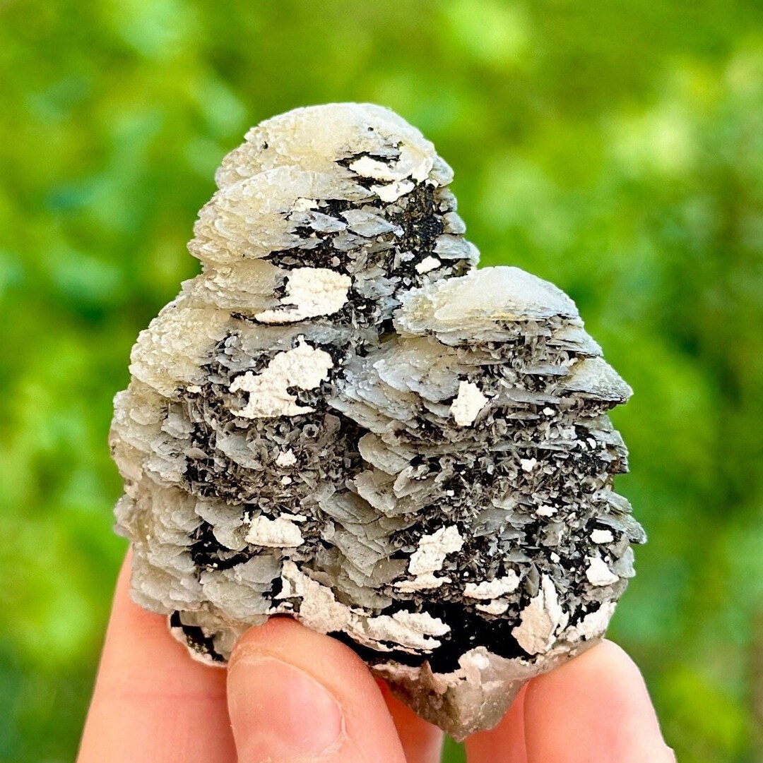 Aesthetic Two Generations Calcite From Drujba Mine, Laki, Bulgaria ...