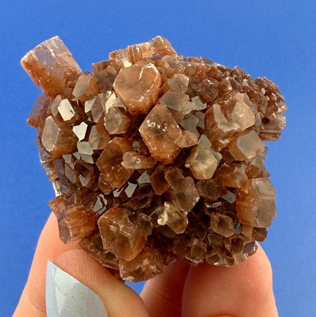 Stunning Aragonite Cluster From Morocco , Brown Aragonite Crystal ...