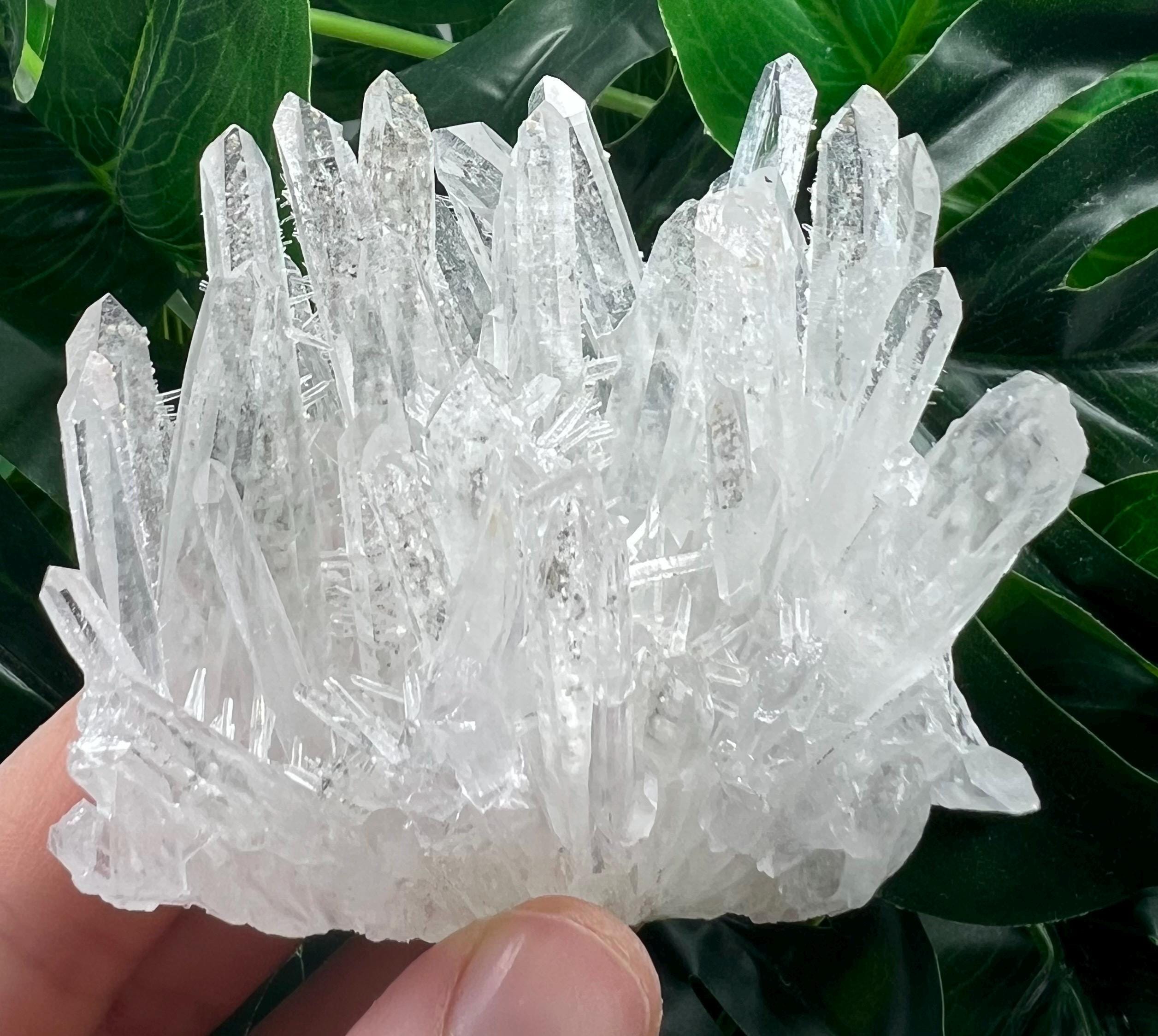 100 %transparent Quartz With Balls Chlorite From Krushev Dol Mine ...