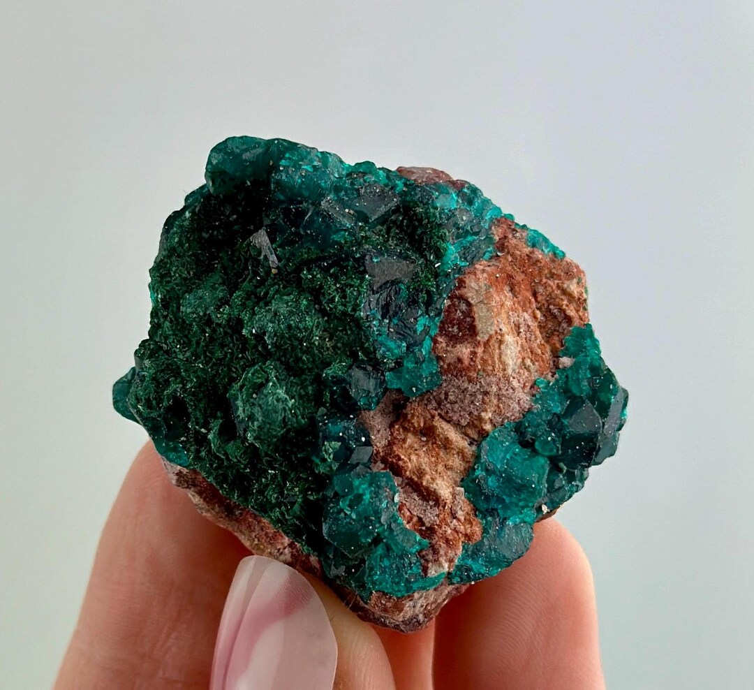 Stunning Dioptase , Green Dioptase , Stone , Green Crystal , Green ...
