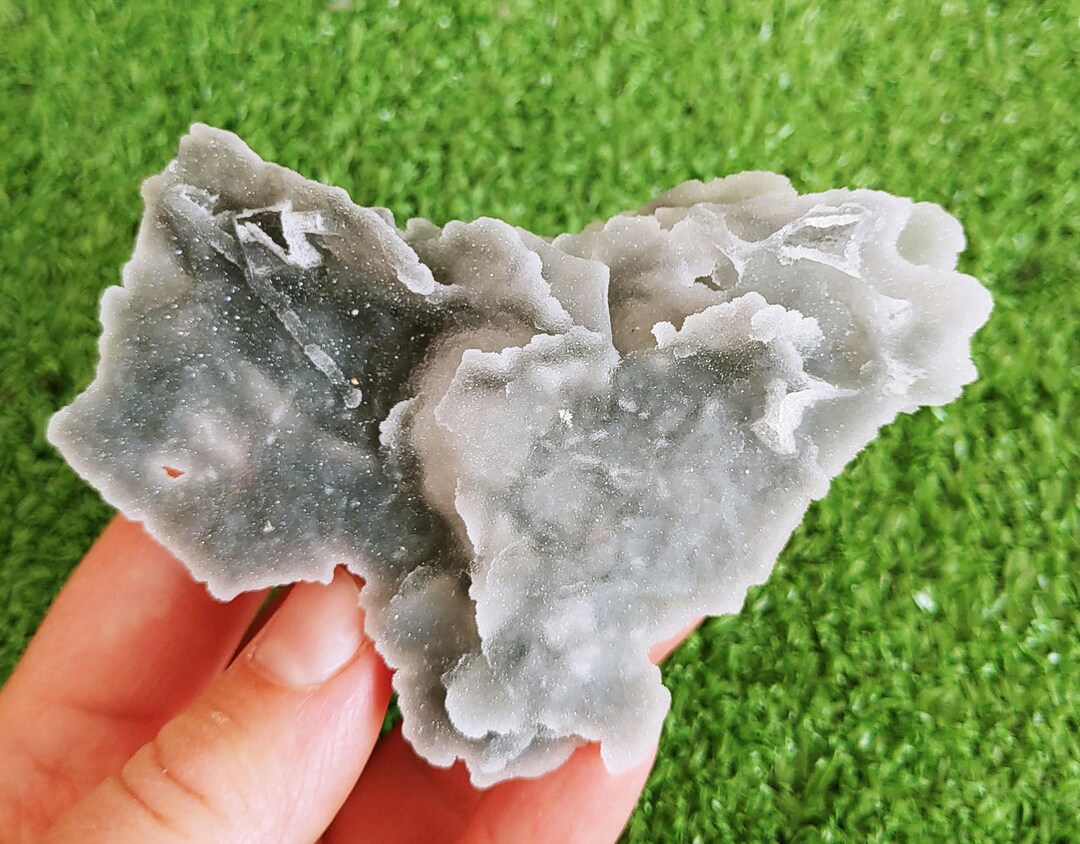 Large Blue Chalcedony From Krushev Dol Mine, Madan, Bulgaria, Crystal ...