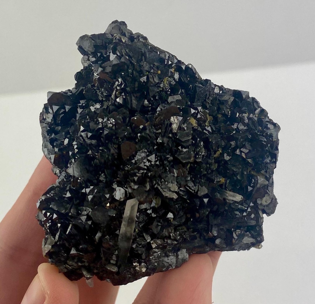 Sphalerite and Quartz, Shiny Sphalerite - Krushev Dol Mine, Madan ...