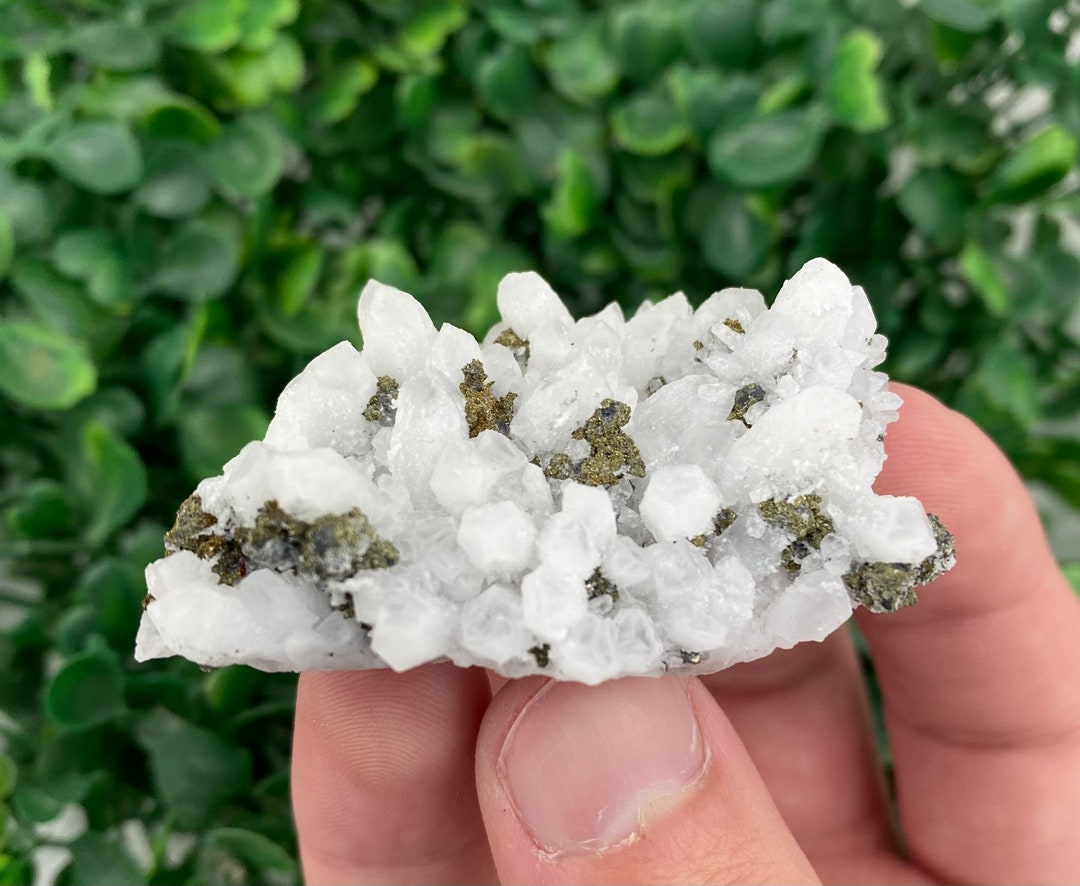 Rare Quartz With Chalcopyrite From Krushev Dol Mine, Madan, Bulgaria ...