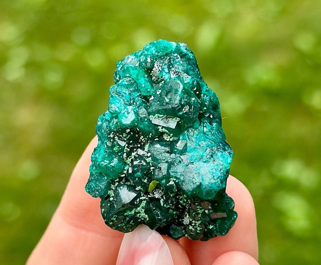 Stunning Dioptase , Green Dioptase , Stone , Green Crystal , Green ...
