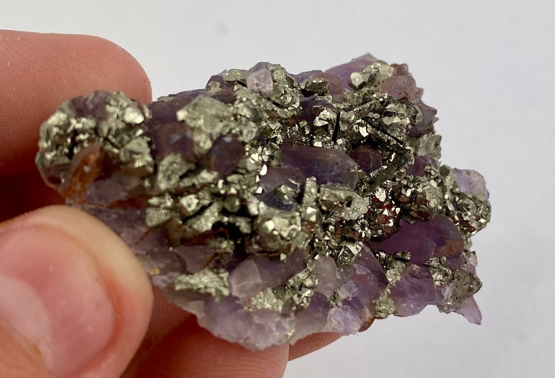 Amethyst Phantom With Pyrotite From Chala Mine, Haskovo, Bulgaria ...