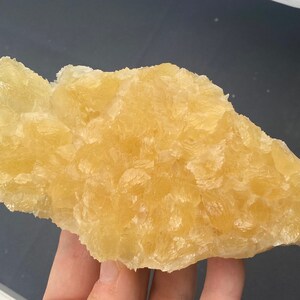 Yellow Raw Calcite From Krushev Dol Mine Bulgaria Yellow - Etsy