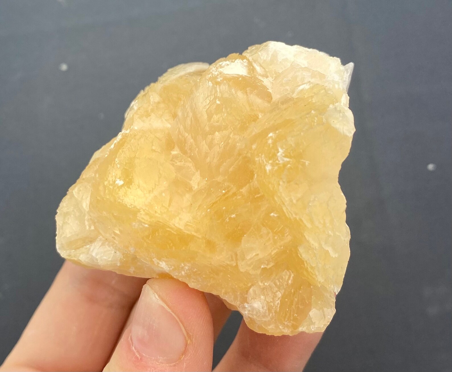 Yellow Raw Calcite From Krushev Dol Mine Bulgaria Yellow - Etsy