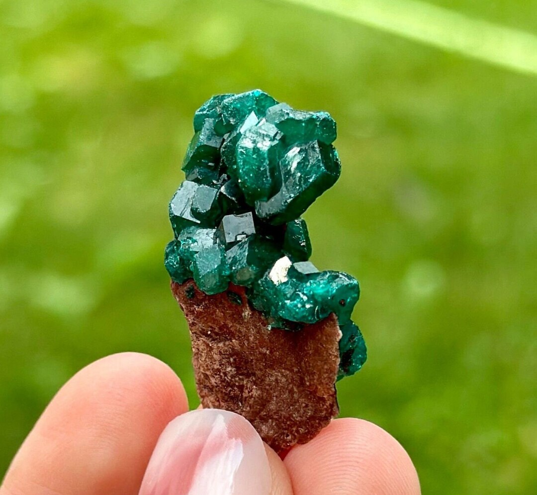Stunning Dioptase , Green Dioptase , Stone , Green Crystal , Green ...
